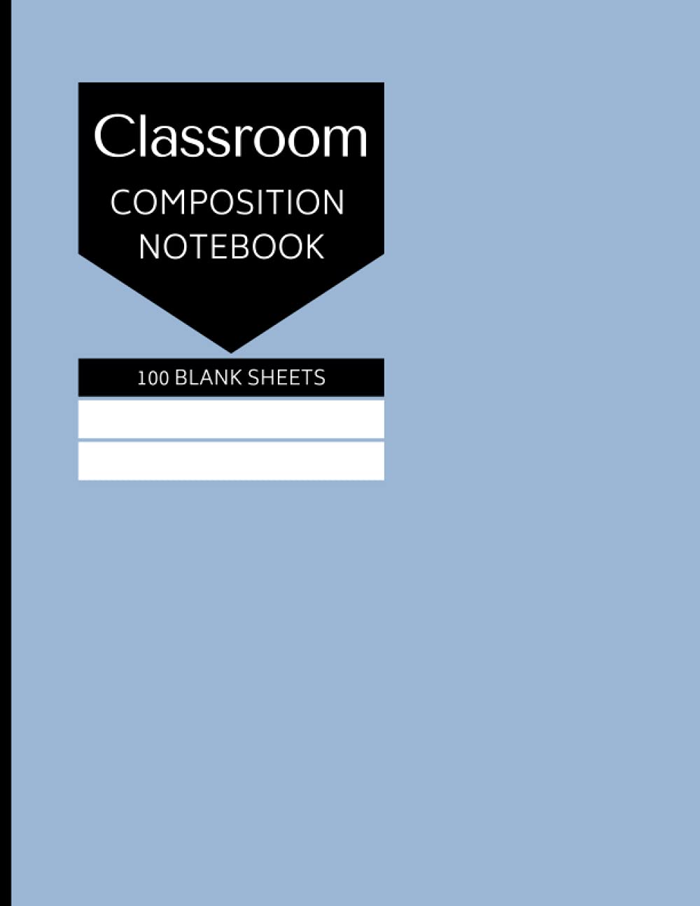 Classroom Composition Notebook - 100 Blank Sheets | Augusta Publishers